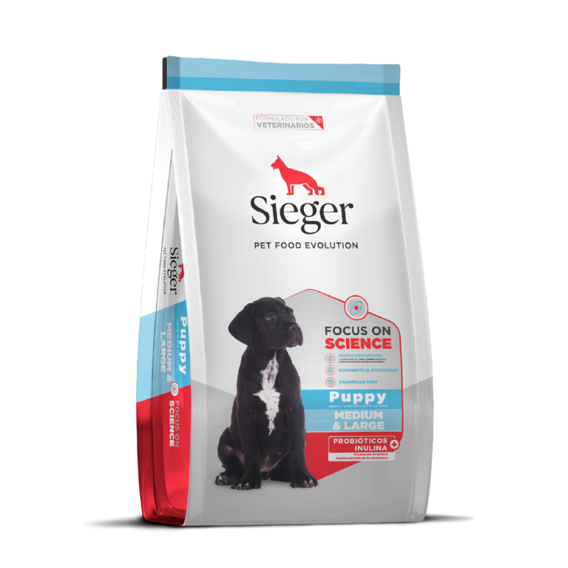 SIEGER PUPPY MEDIUM & LARGE BREED X 15 KG.